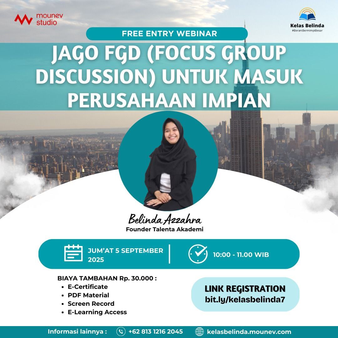 Webinar Nasional | Pusat Informasi Webinar Terbaru di Indonesia